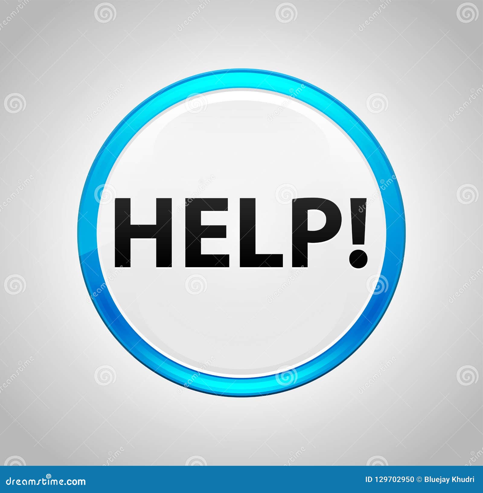 Help! Round Blue Push Button Stock Illustration - Illustration of ... Help! Round Blue Push Button Stock Illustration - Illustration of ...