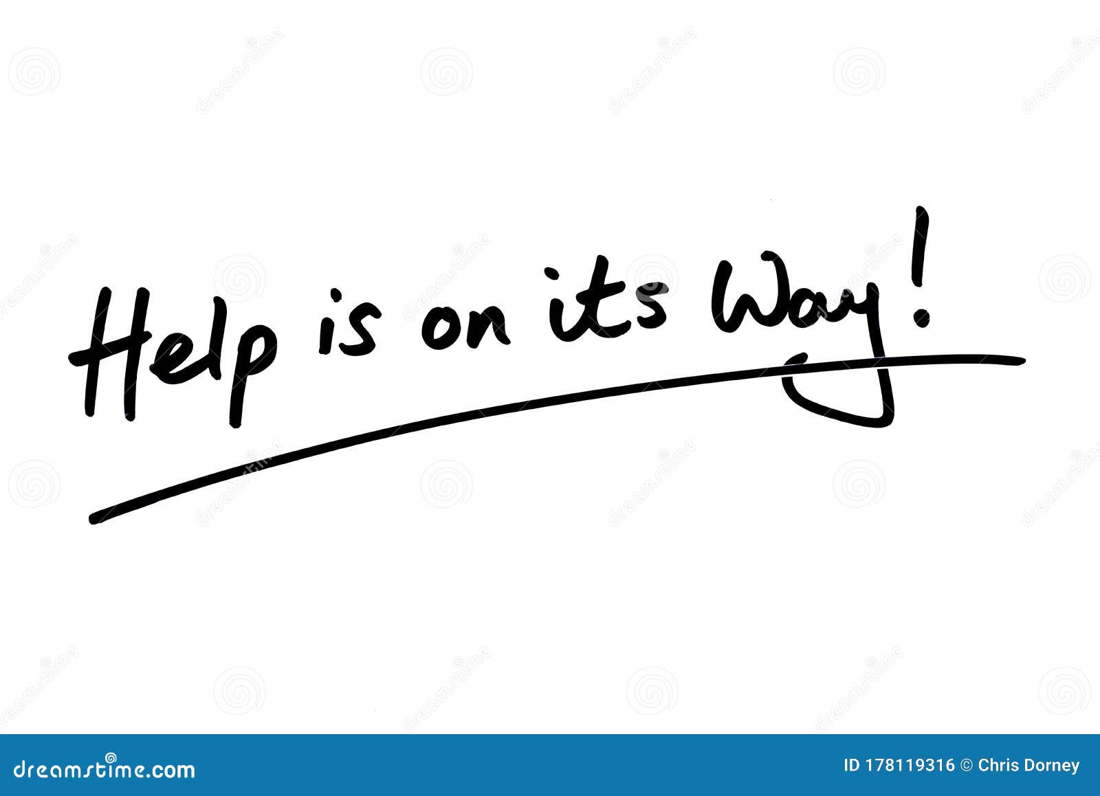 Help is on its Way stock illustration. Illustration of assist - 178119316