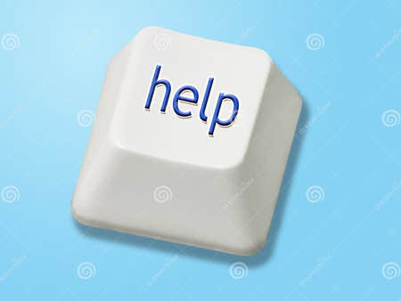 Help key stock image. Image of assistance, button, problem - 1592011