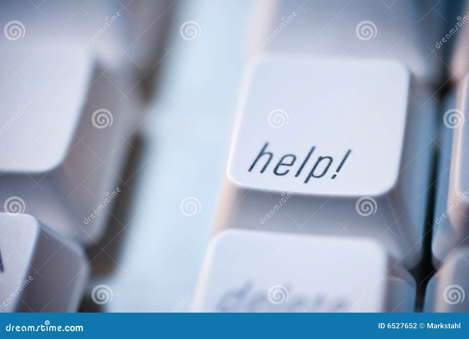 Help Key on Computer Keyboard Stock Photo - Image of computing ...