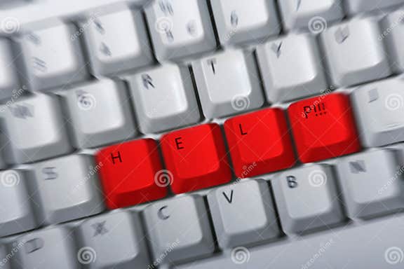 HELP Keyboard stock image. Image of learn, information - 2805433