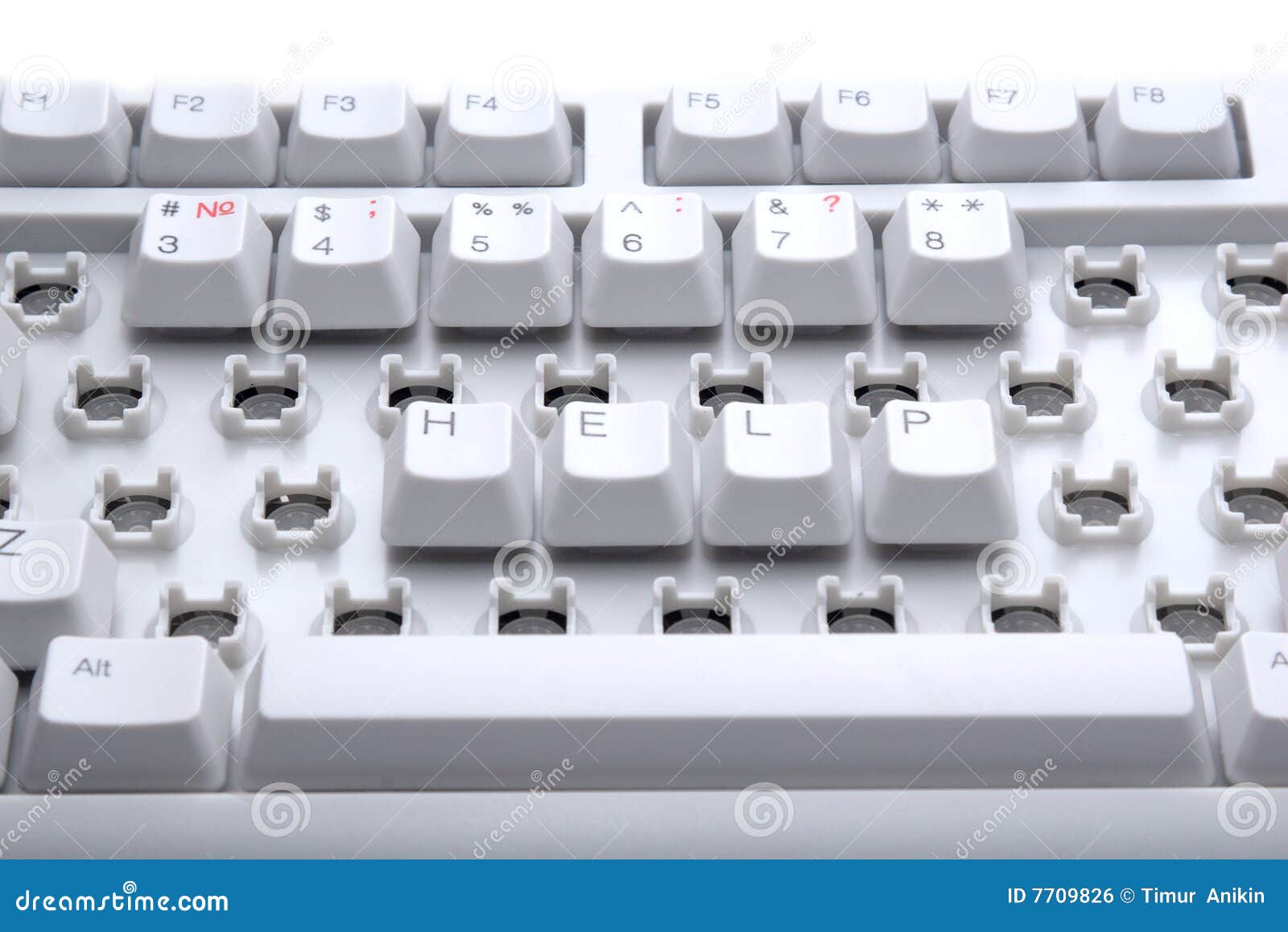 Help keyboard sign stock photo. Image of group, isolated - 7709826