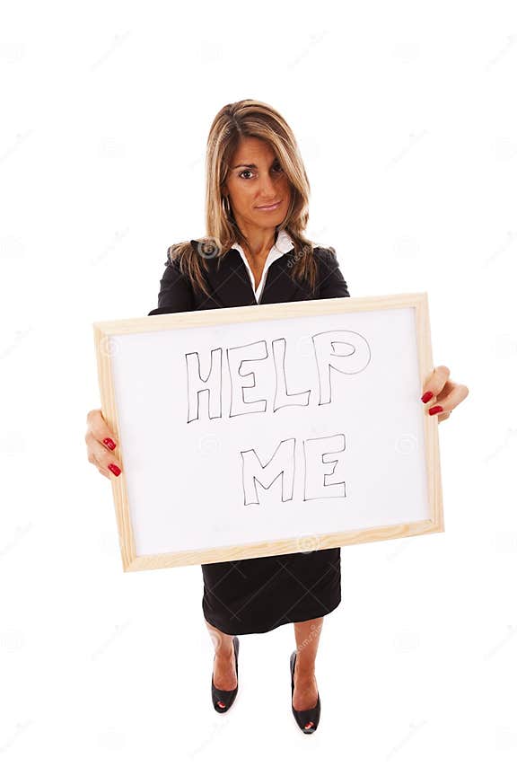 Help me stock photo. Image of hold, help, label, person - 12780716