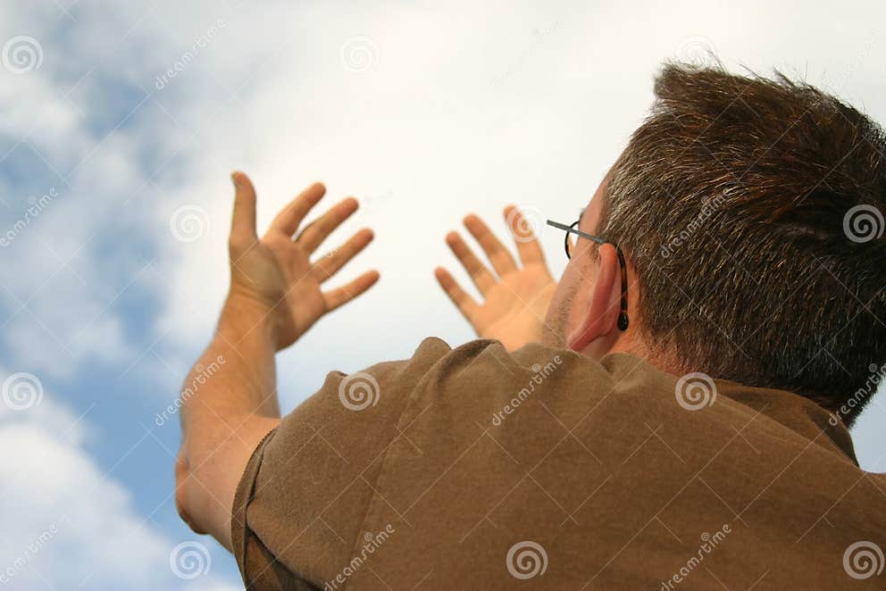 Help me stock photo. Image of hope, hand, cloud, receive - 734602