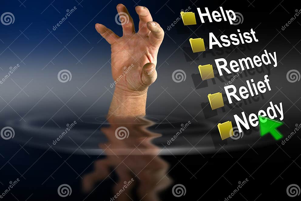 Help Me stock image. Image of drown, files, help, invest - 906159