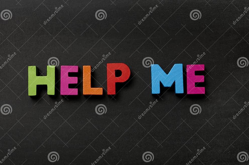 Help Me stock photo. Image of black, help, classroom - 47283384