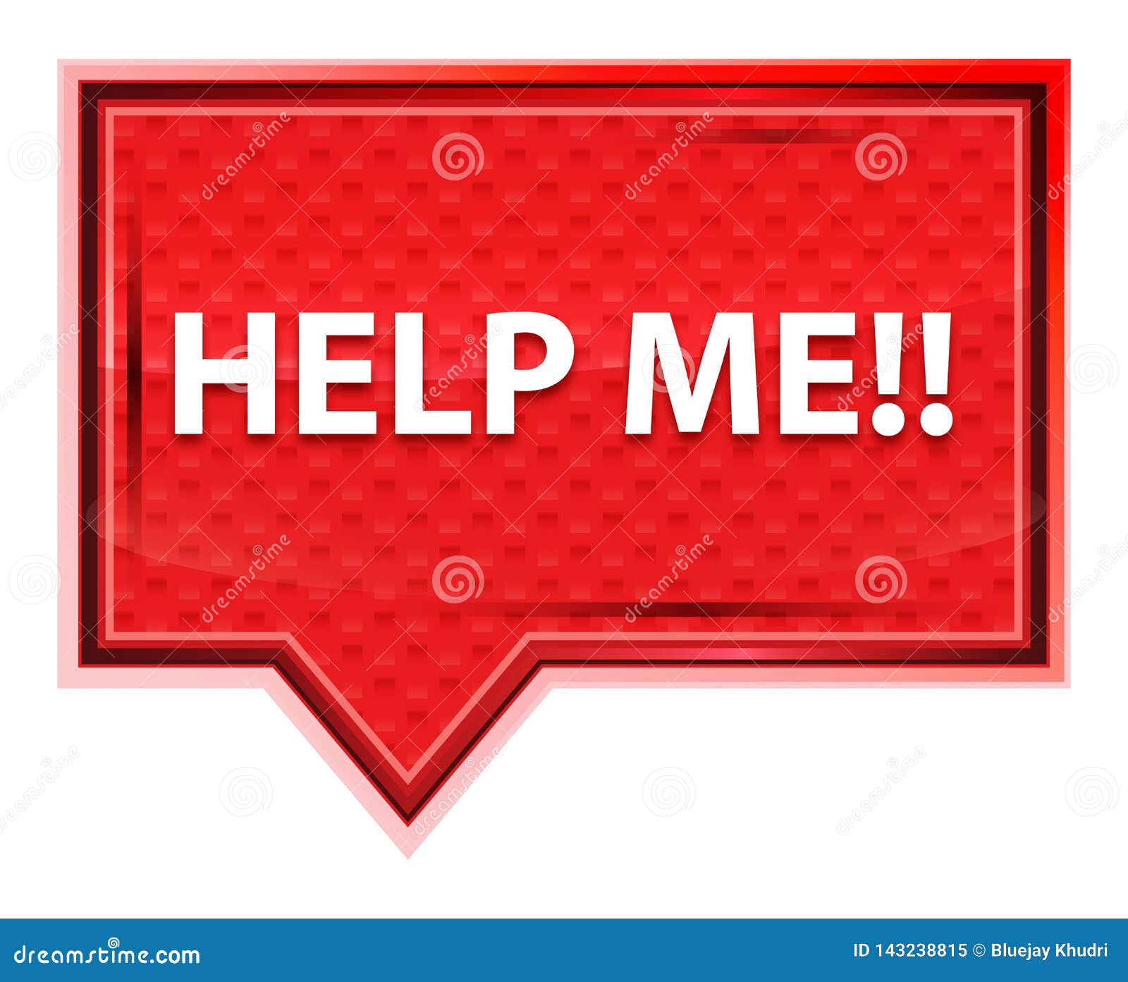 Help Me!! Misty Rose Pink Banner Button Stock Illustration ...
