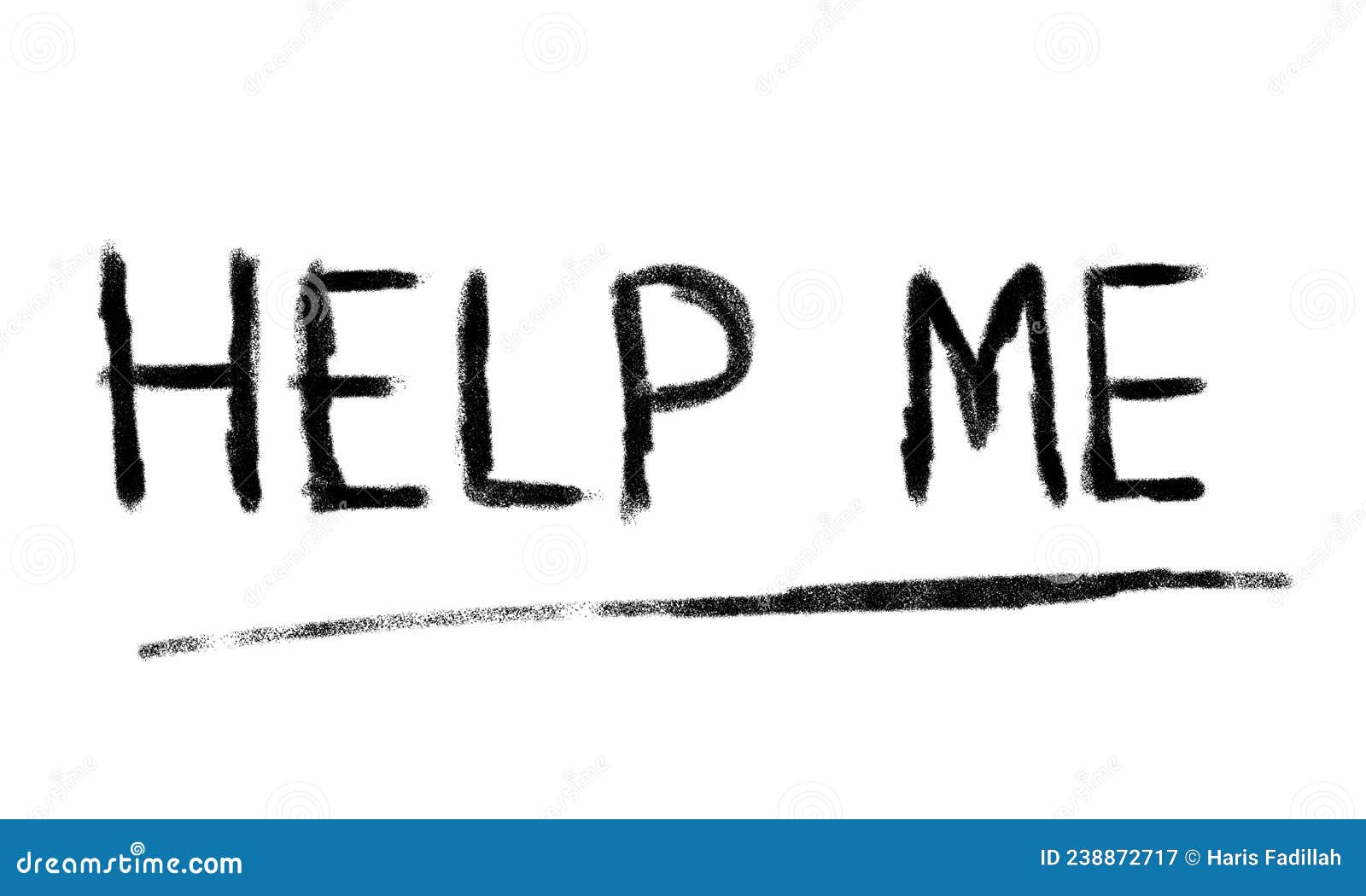 Help Me stock illustration. Illustration of attitude - 238872717