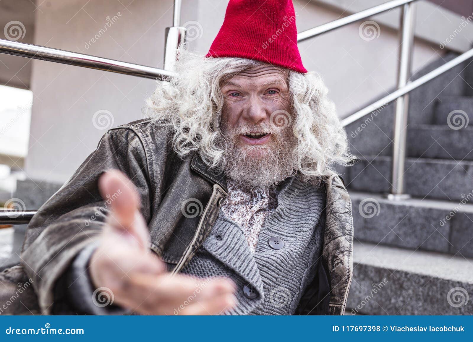 Nice Aged Man Asking for Help Stock Photo - Image of charity, help ...
