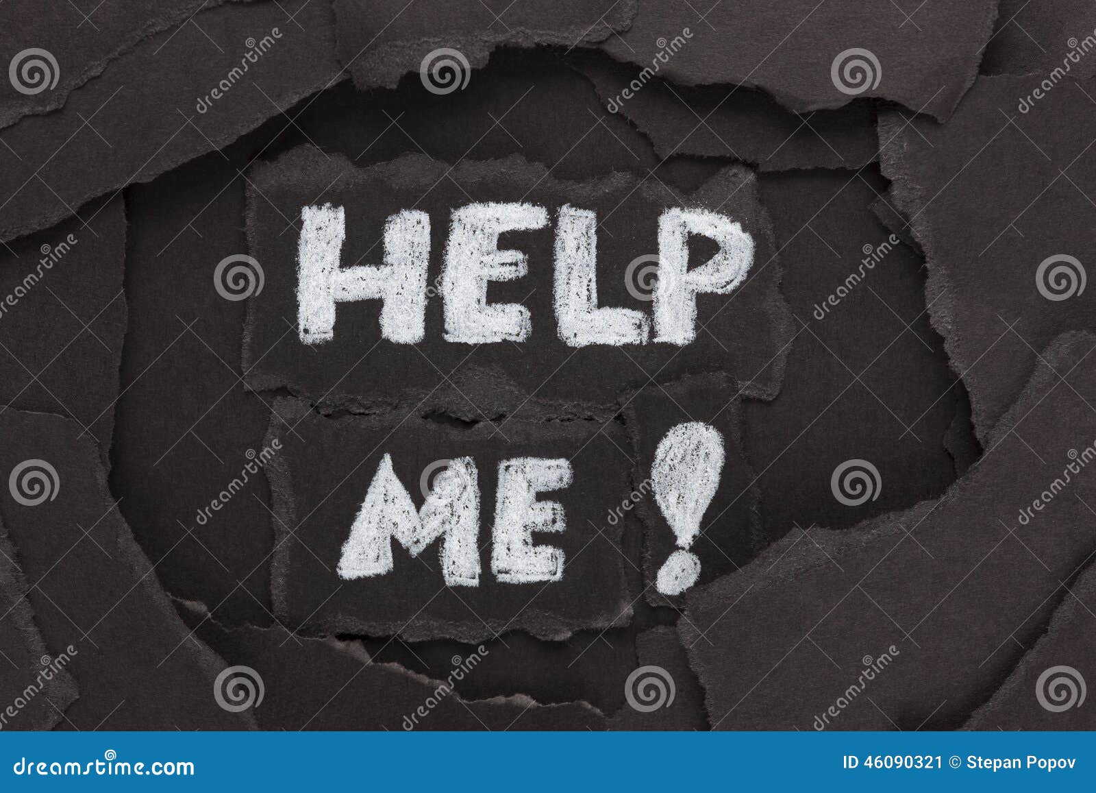Help Me! stock image. Image of studio, text, horizontal - 46090321