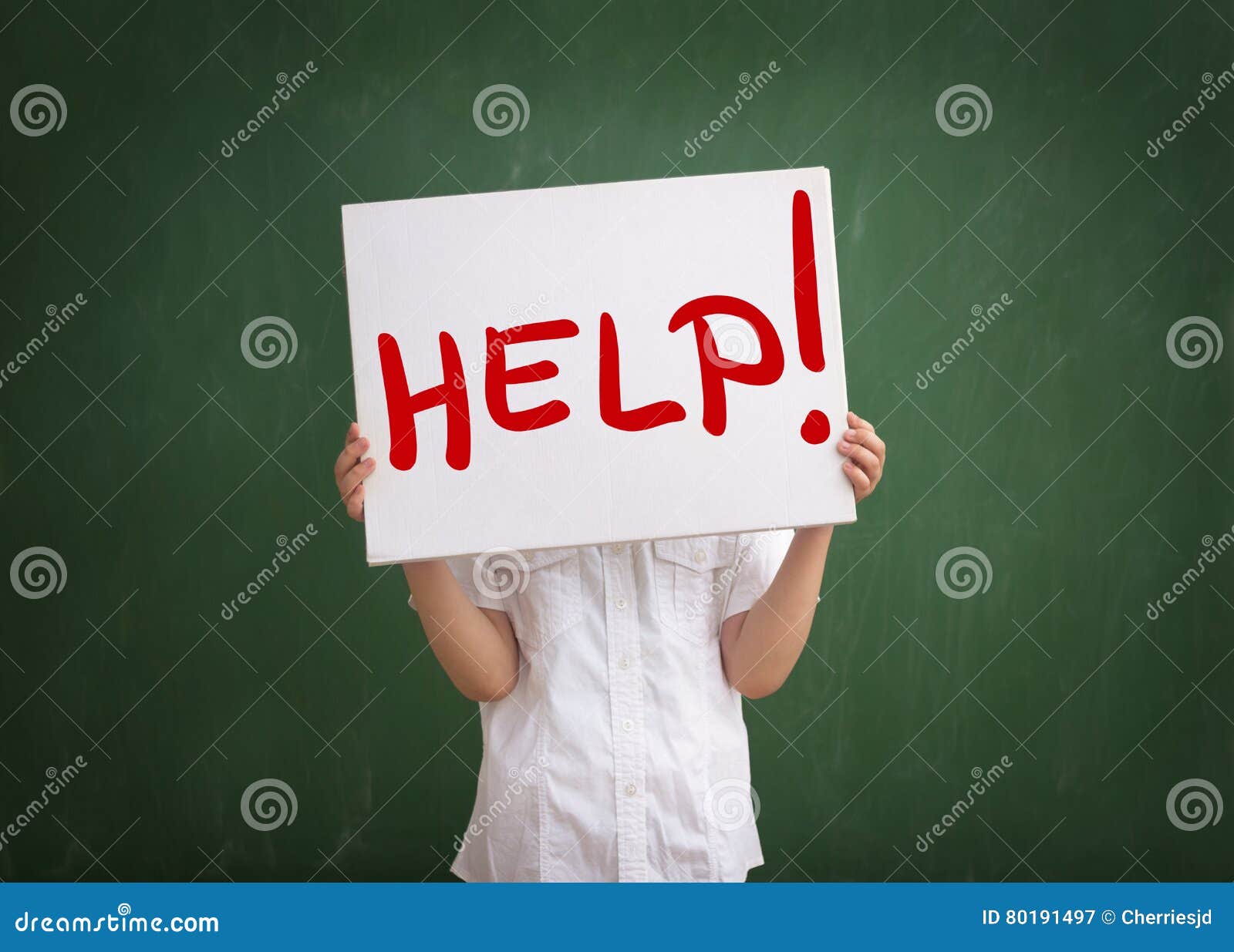 Help is needed stock image. Image of chalkboard, school - 80191497