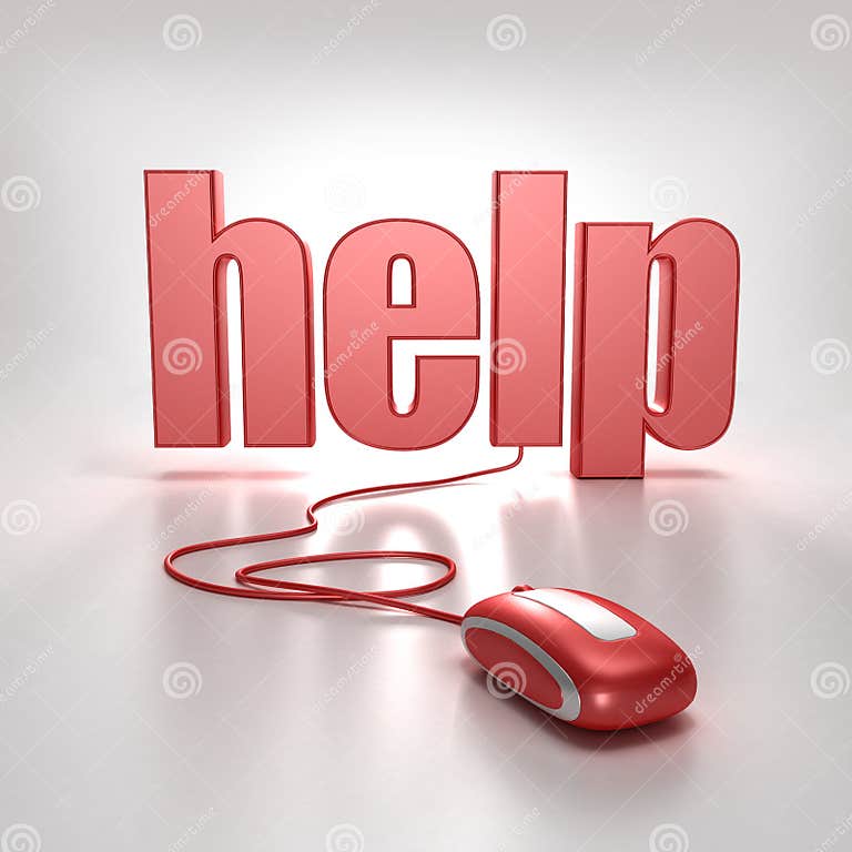 Help online stock illustration. Illustration of solution - 3361482