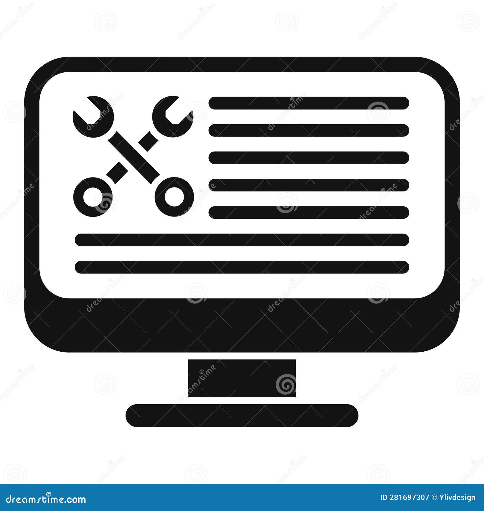 Help Online Document Icon Simple Vector. Data Support Stock ...
