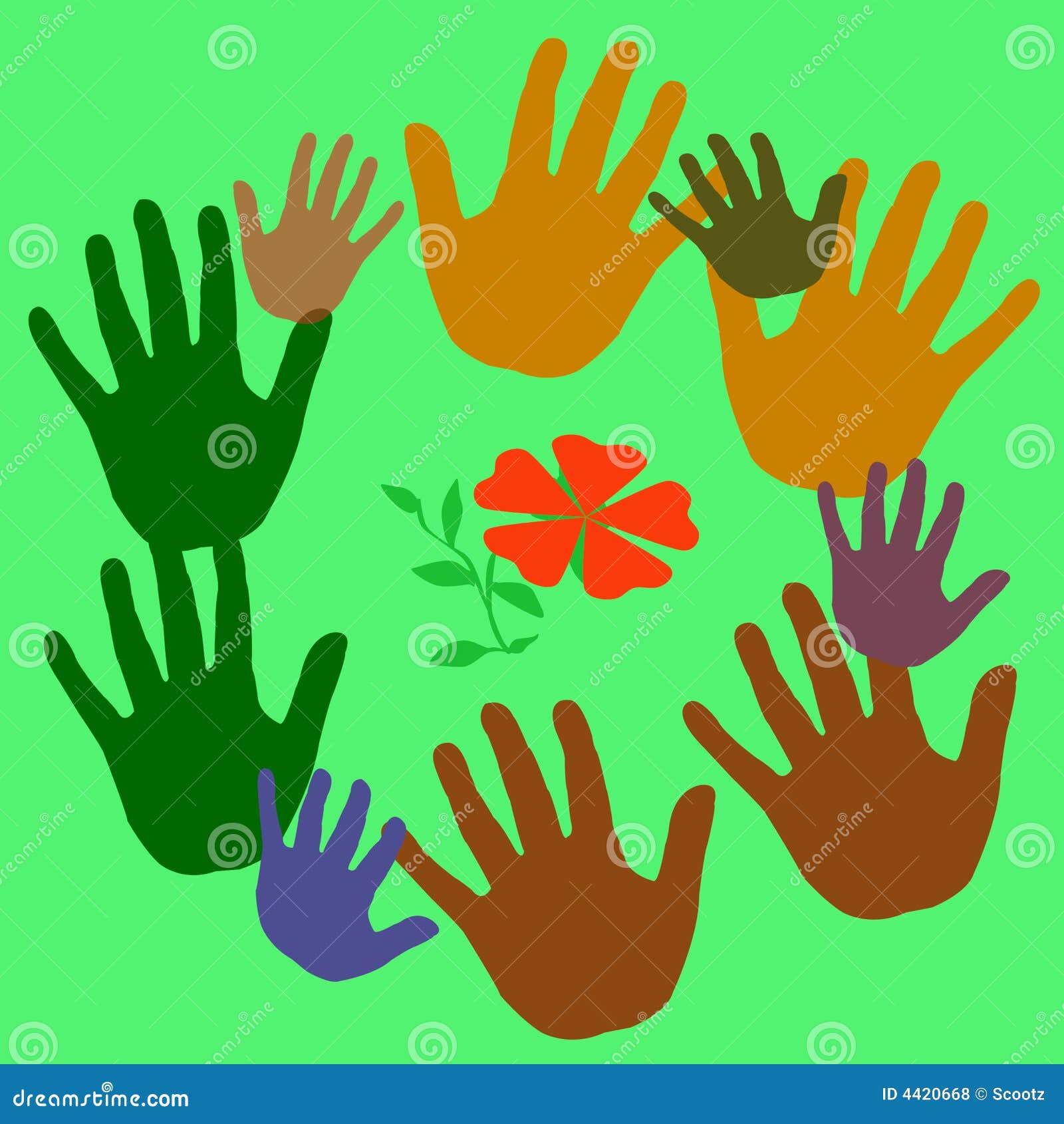 Help Ons Groeien Picture. Image: 4420668