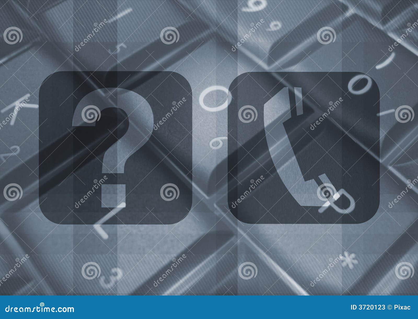 Help and phone symbol stock illustration. Illustration of background ...