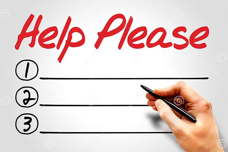 Help please stock image. Image of fund, list, donation - 205698179