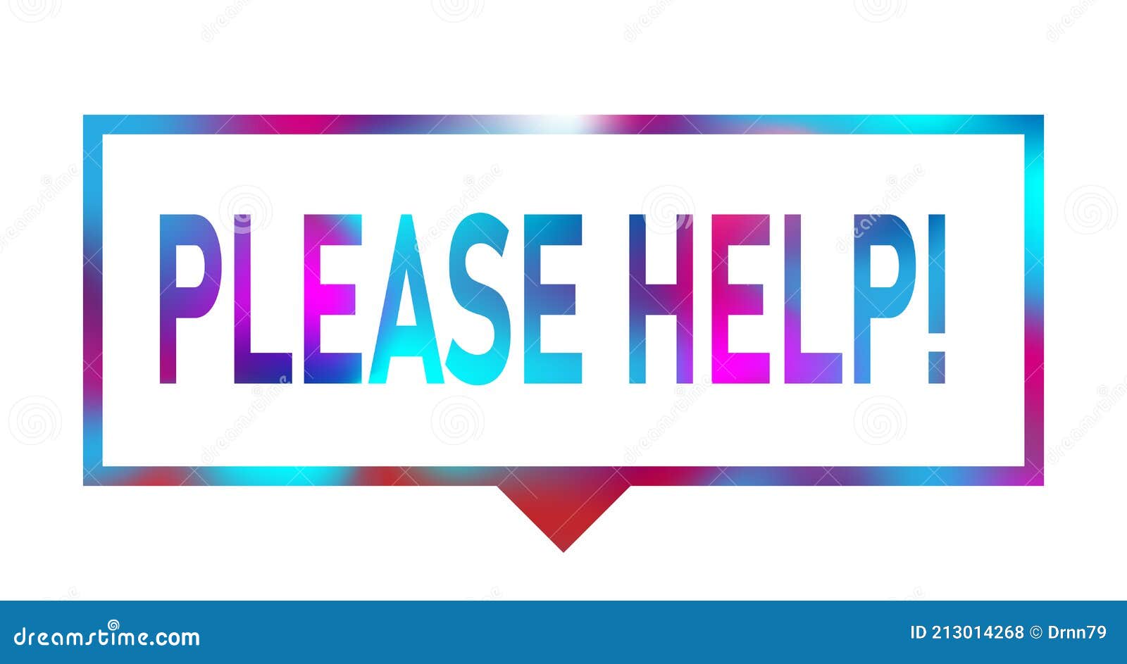 Help Please Word Cloud Collage, Concept Background Neon Color Speech ...