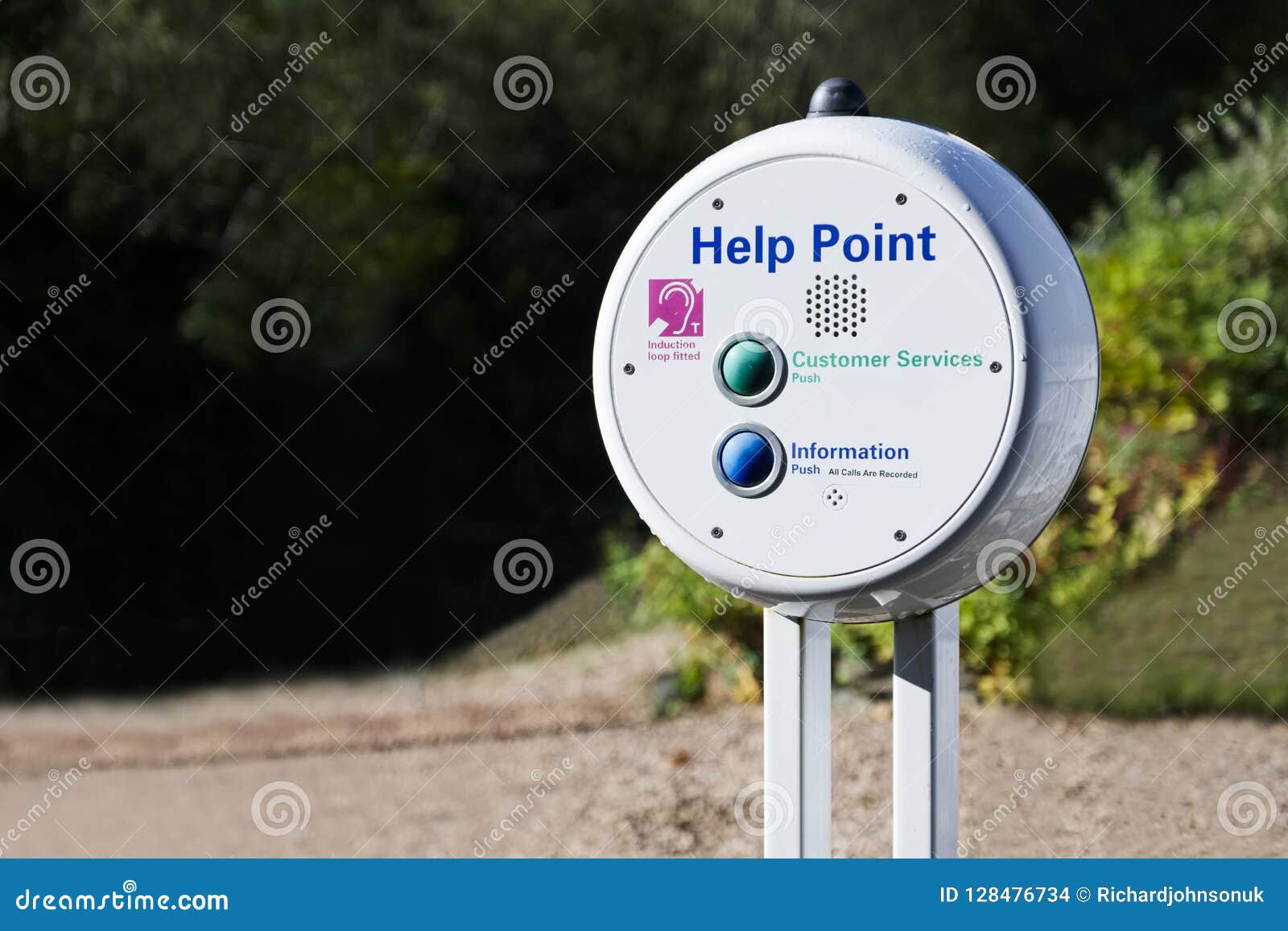 Help Point Loop Induction Call Centre for Emergency Service Assistance ...