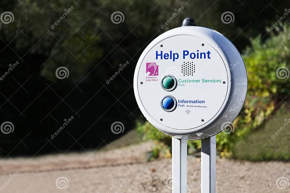 Help Point Loop Induction Call Centre for Emergency Service Assistance ...