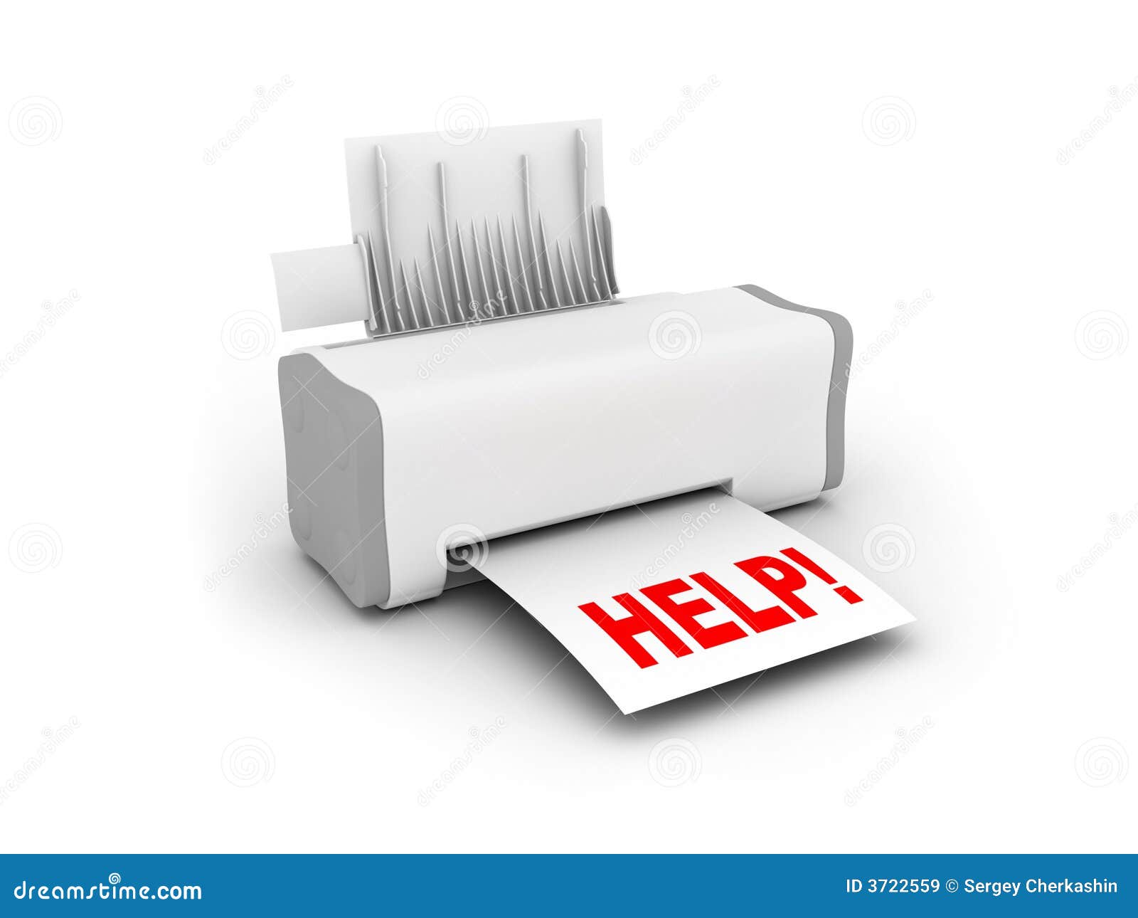 Help print stock illustration. Illustration of flat, large - 3722559