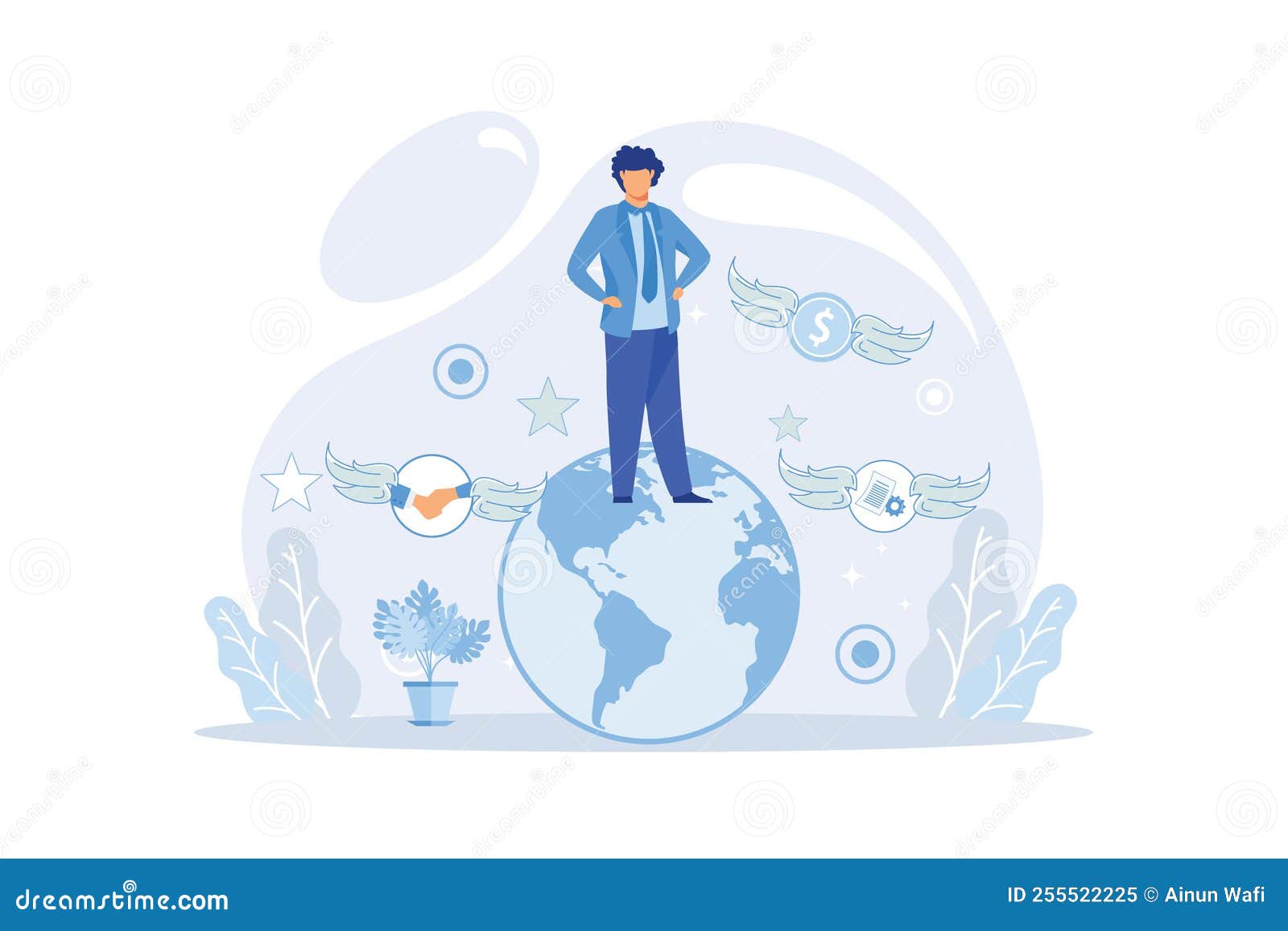 Help in Professional Development Illustration Stock Vector ...