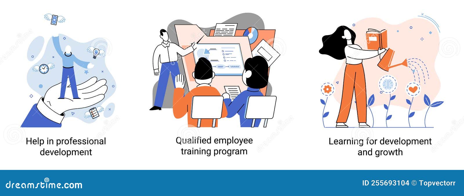 Help in Professional Development. Qualified Employee Training Program ...