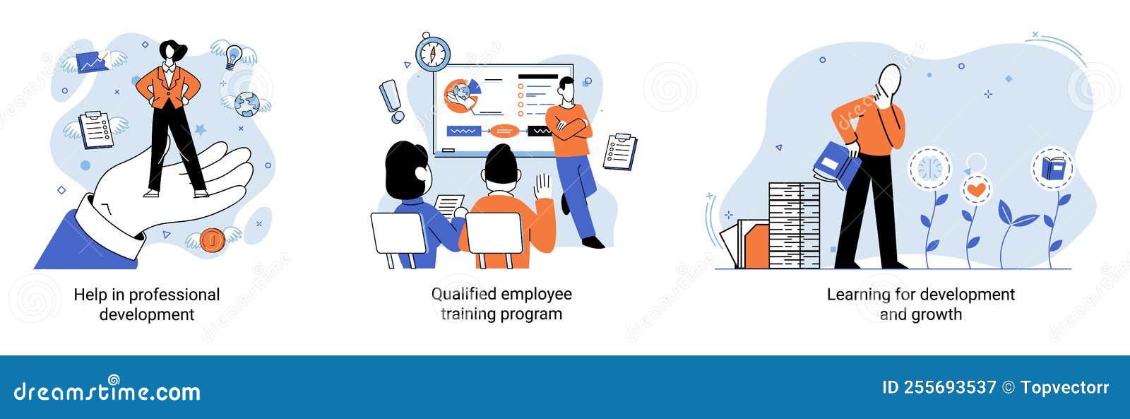 Help in Professional Development. Qualified Employee Training Program ...