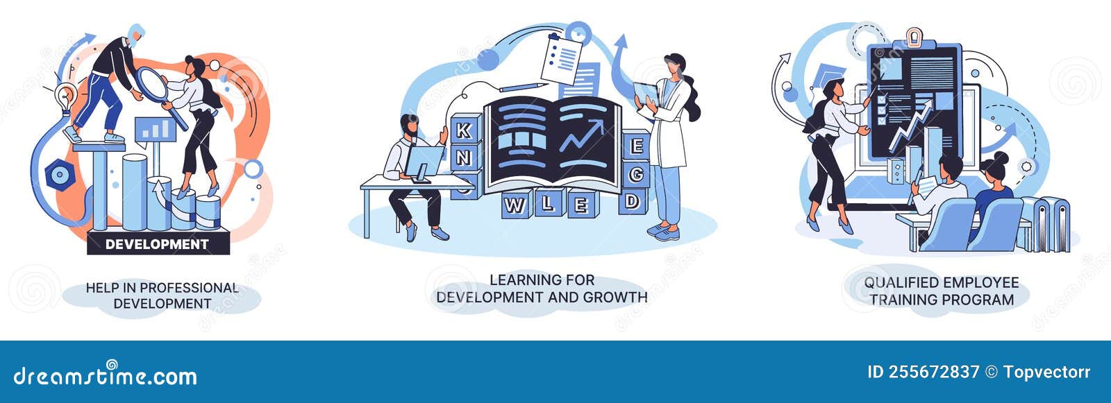 Help in Professional Development. Qualified Employee Training Program ...