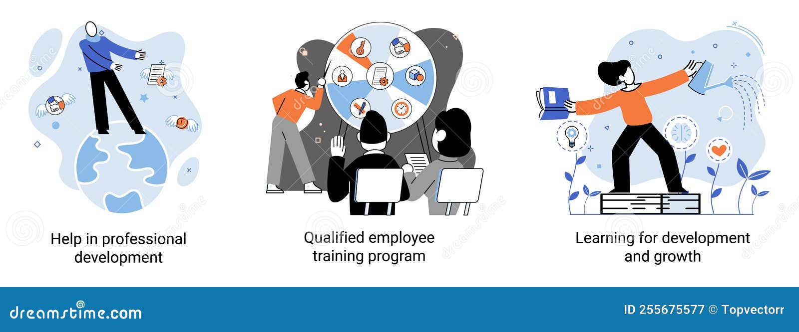 Help in Professional Development. Qualified Employee Training Program ...