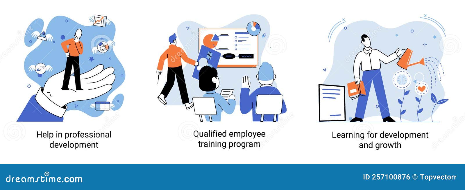 Help in Professional Development. Qualified Employee Training Program ...