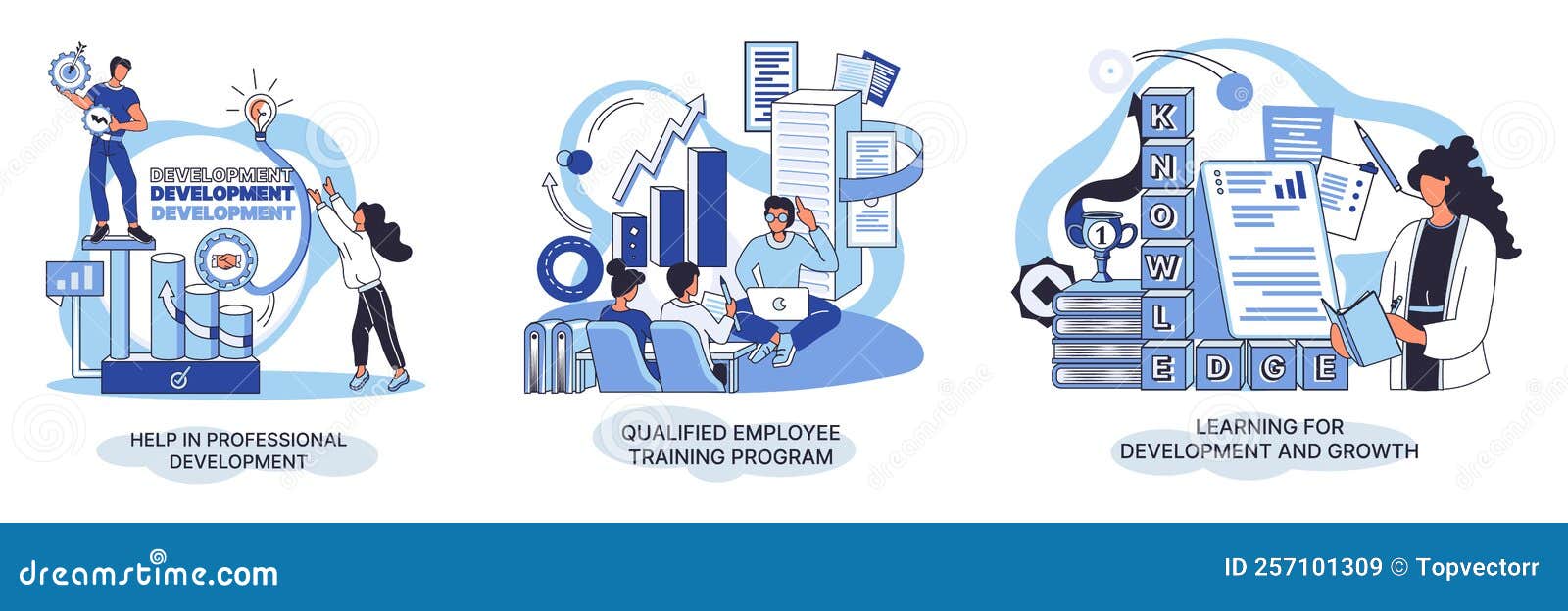 Help in Professional Development. Qualified Employee Training Program ...