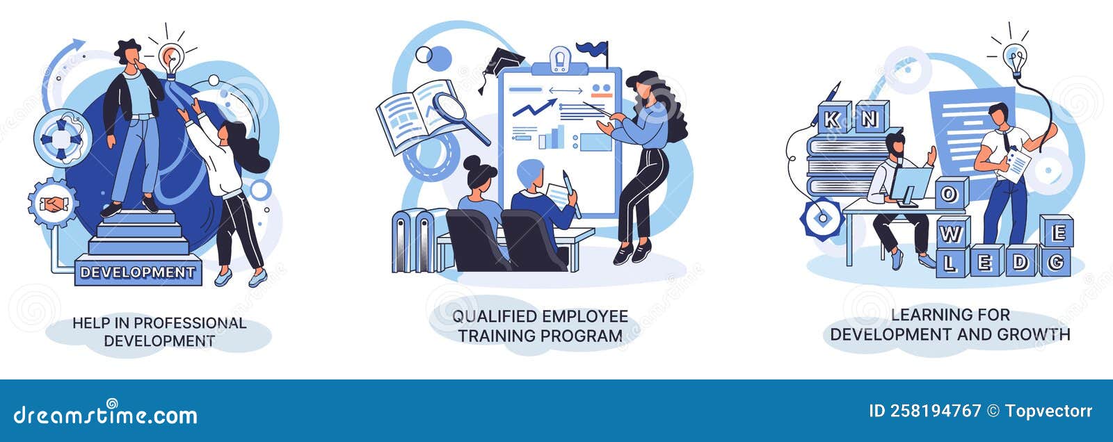 Help in Professional Development. Qualified Employee Training Program ...