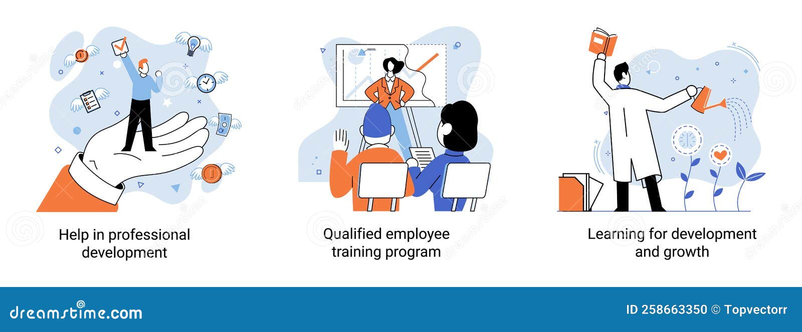 Help in Professional Development. Qualified Employee Training Program ...