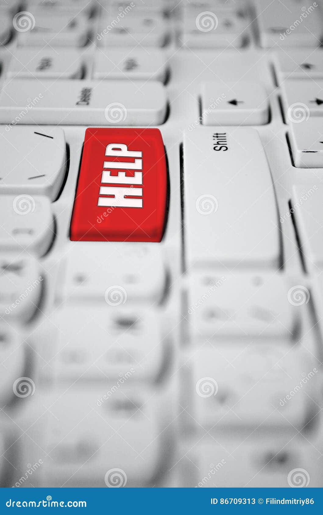 Help red key stock image. Image of help, communication - 86709313