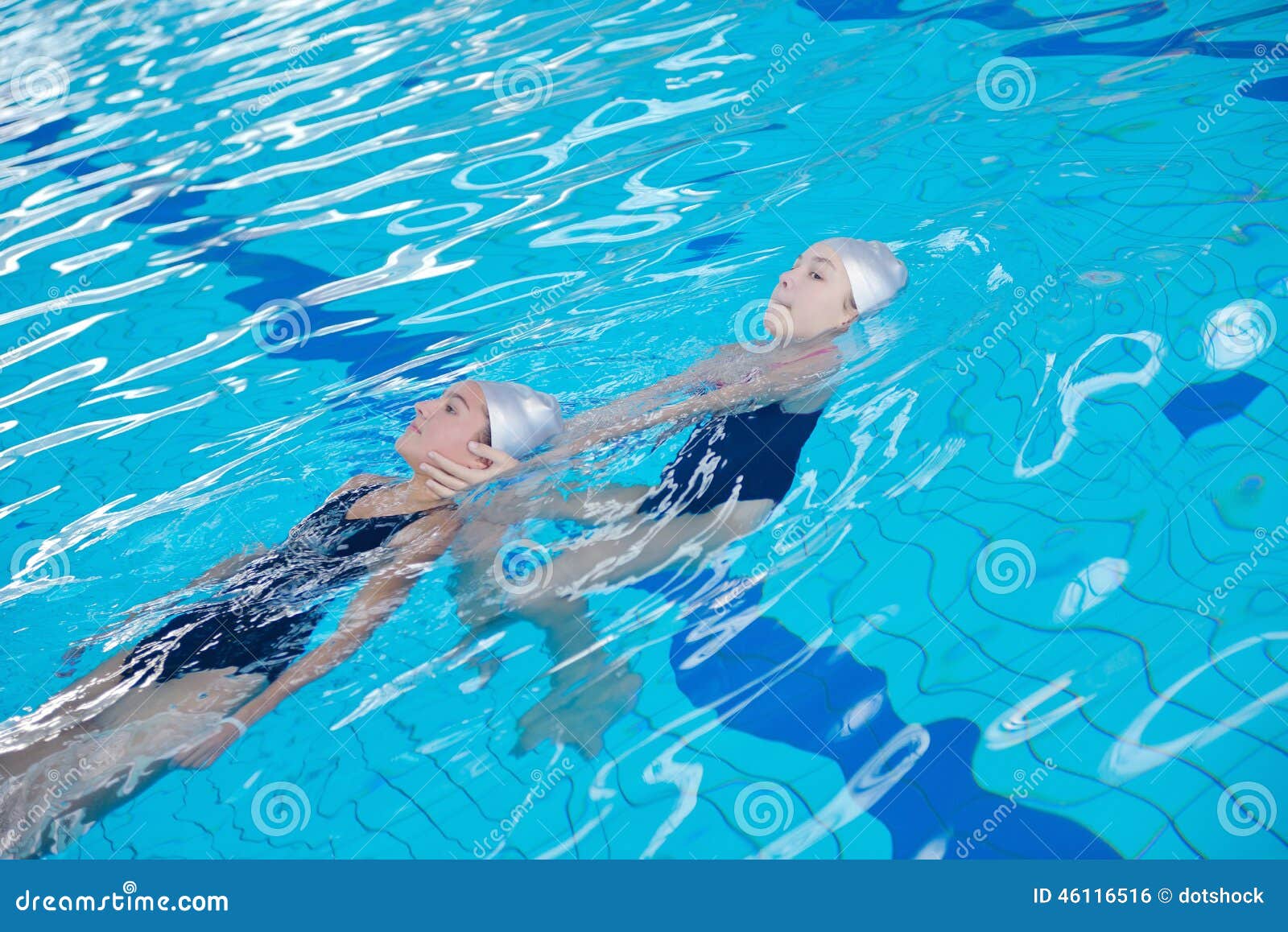 Help and Rescue on Swimming Pool Stock Photo - Image of gesture, help ...