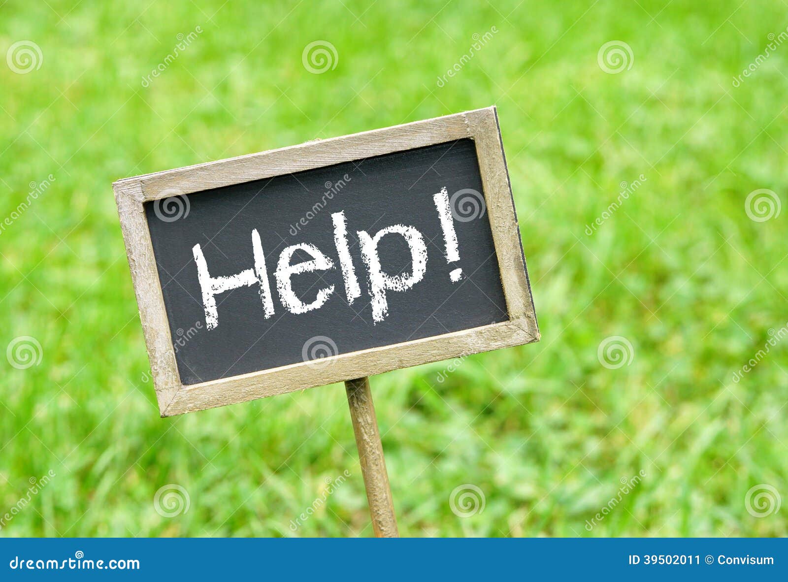 Help sign on a chalkboard stock image. Image of summer - 39502011