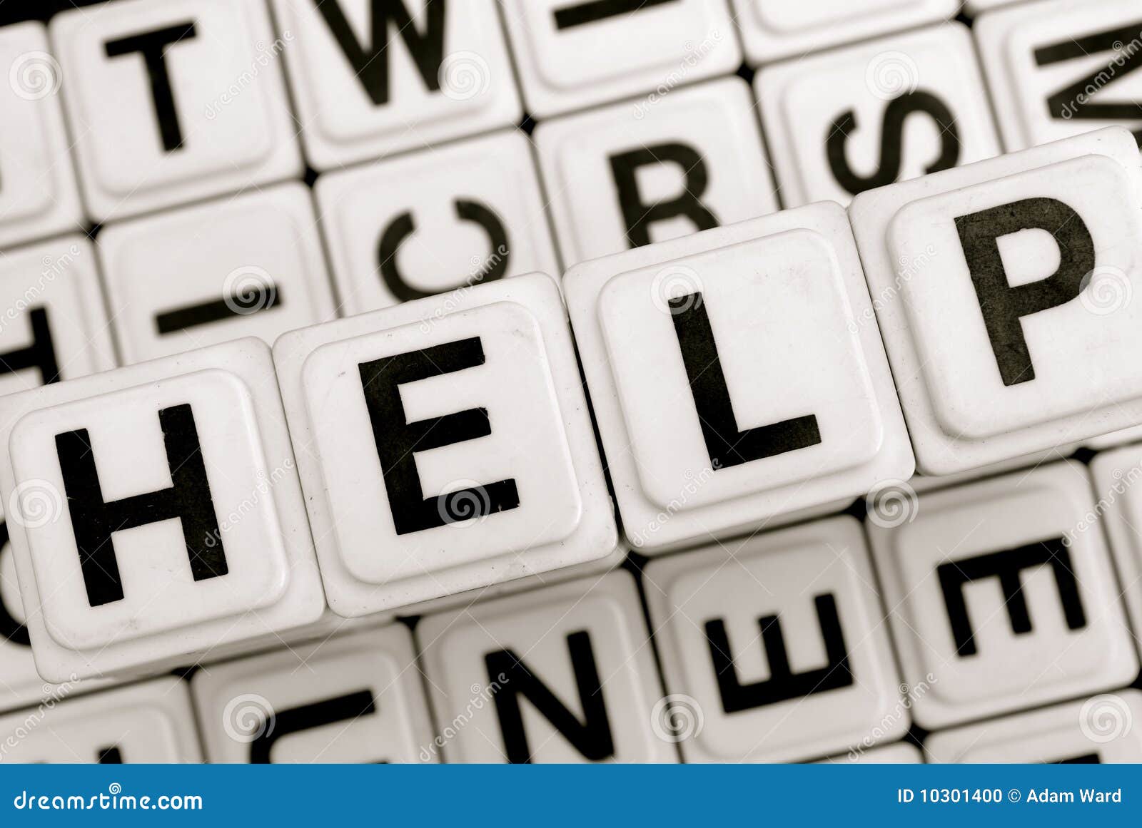 Help spelt out stock photo. Image of help, design, spelling - 10301400