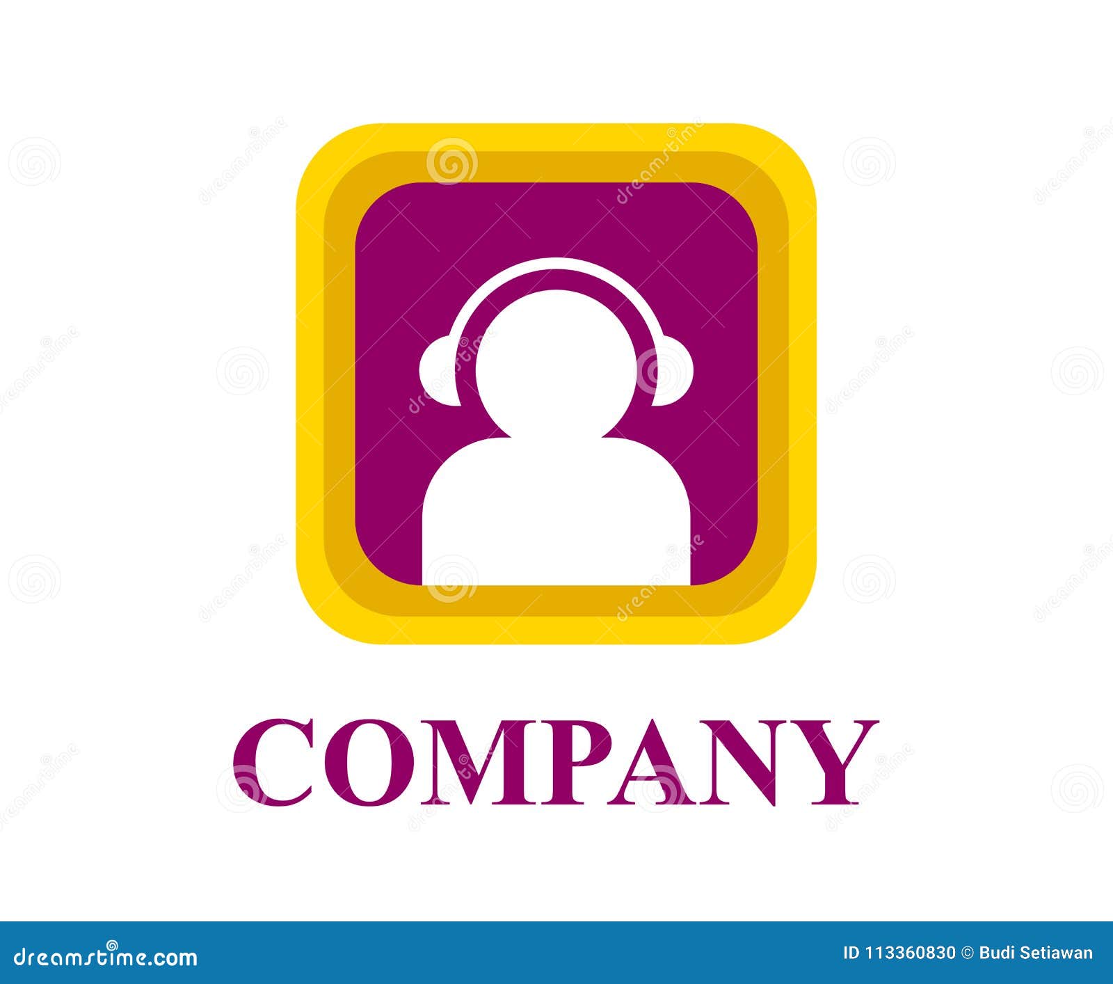 Help square icon stock vector. Illustration of icon - 113360830