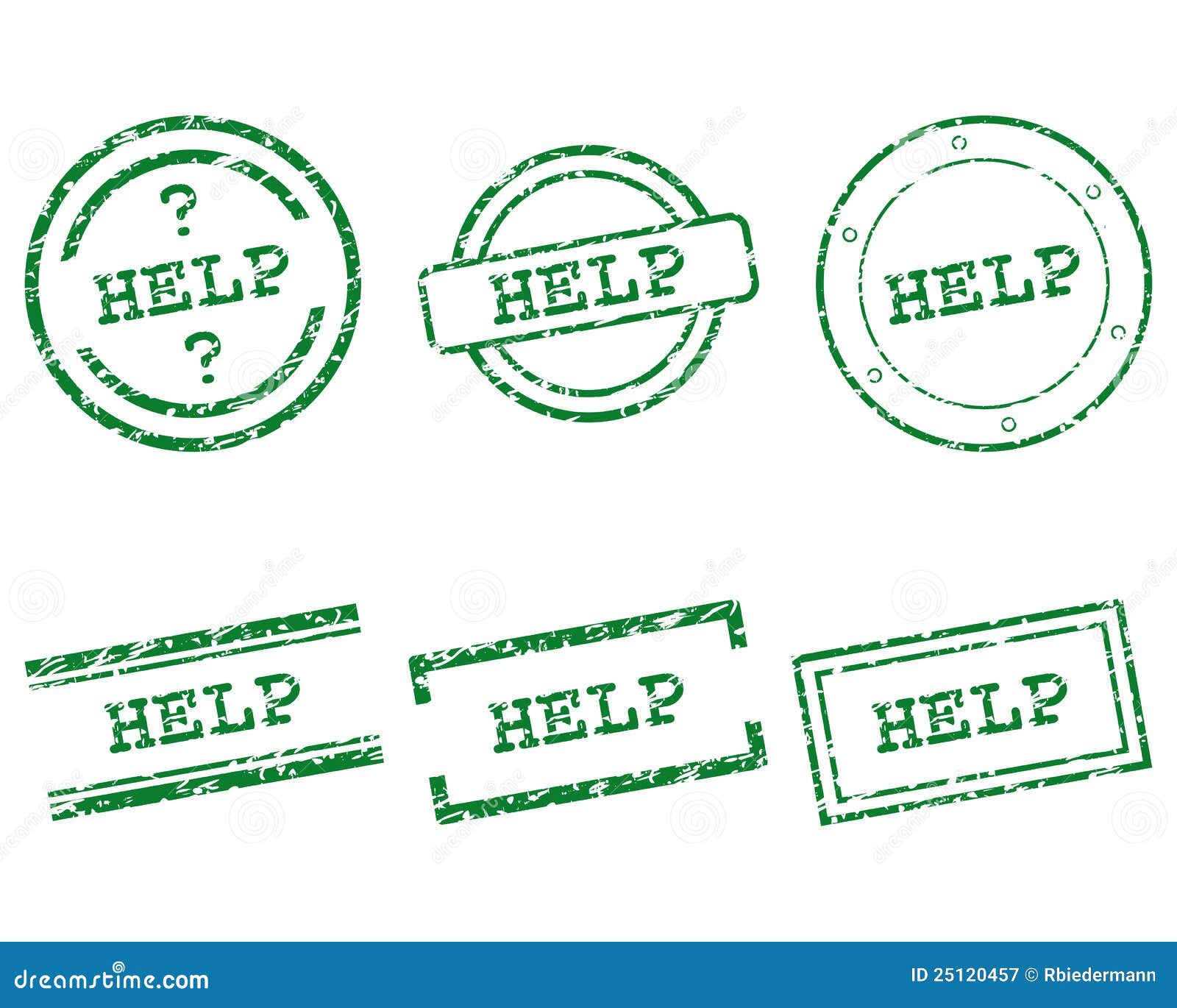 Help stamps stock illustration. Illustration of design - 25120457