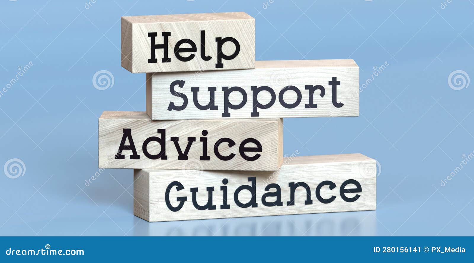Help, Support, Advice, Guidance - Words on Wooden Blocks Stock ...