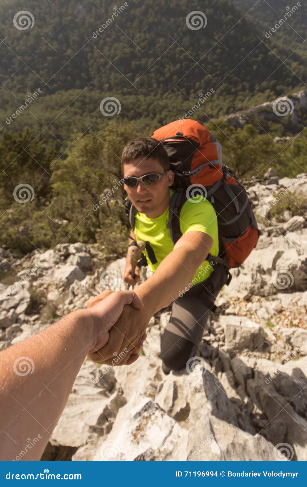 Help, Support and Help in a Dangerous Situation. Stock Photo - Image of ...