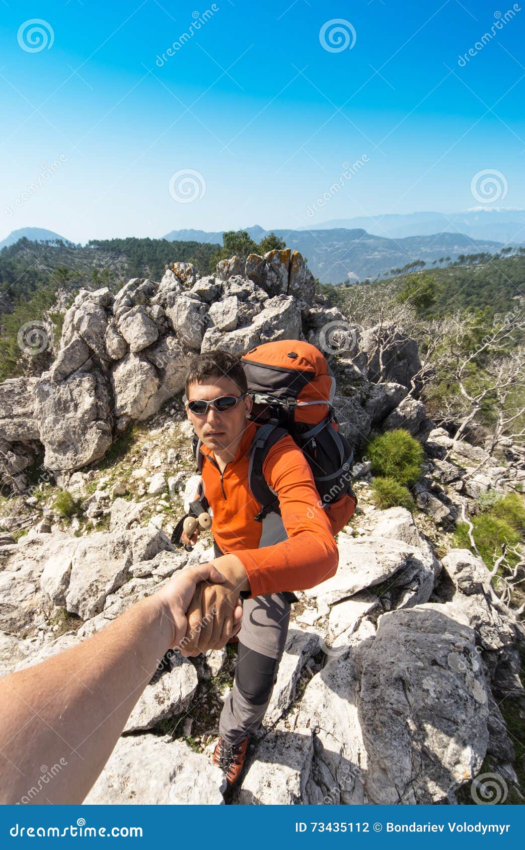 Help, Support and Help in a Dangerous Situation. Stock Photo - Image of ...