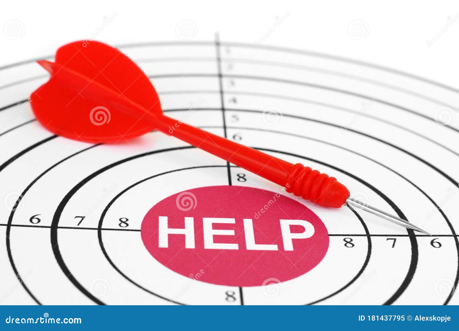 Help target stock image. Image of goal, center, arrow - 181437795