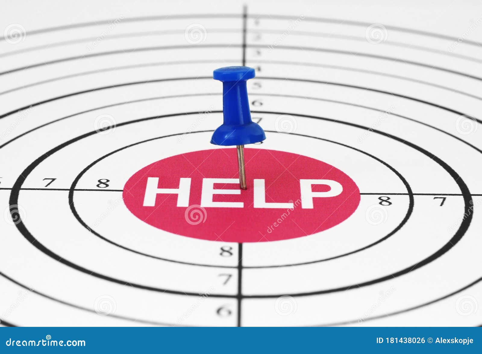 Help target stock photo. Image of close, concept, sport - 181438026
