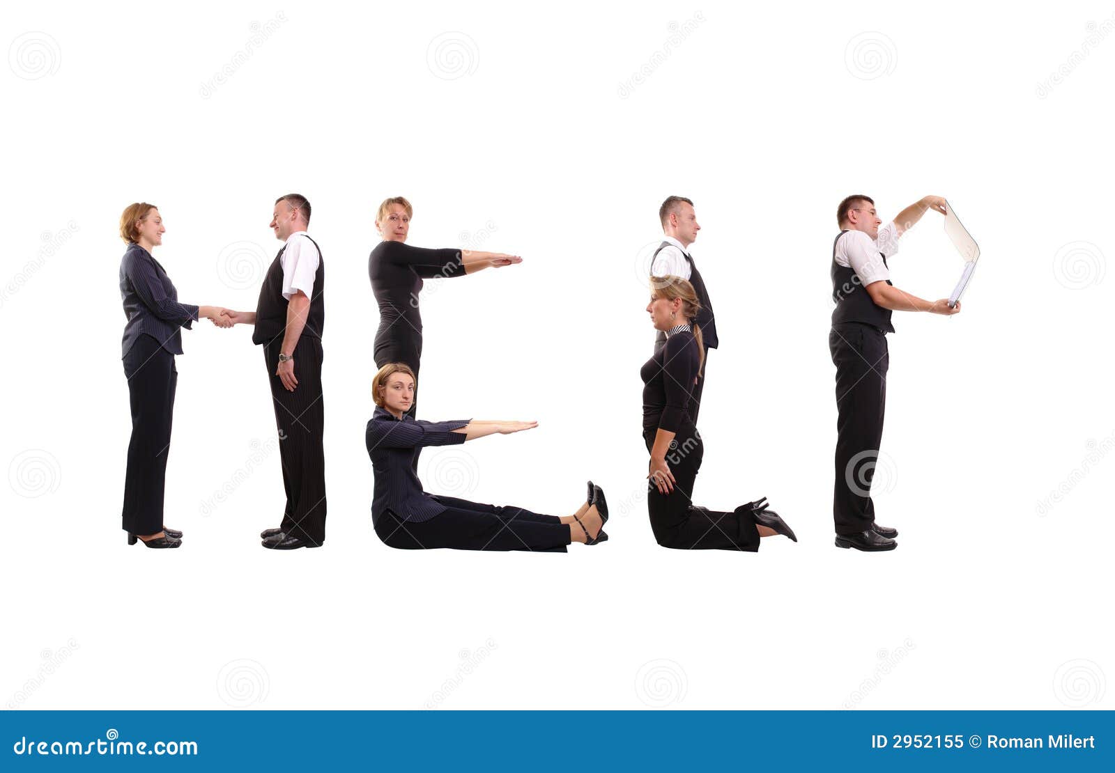 Help Team Royalty Free Stock Photo - Image: 2952155