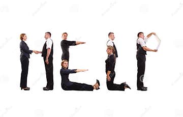 Help team stock image. Image of female, cooperation, male - 2952155