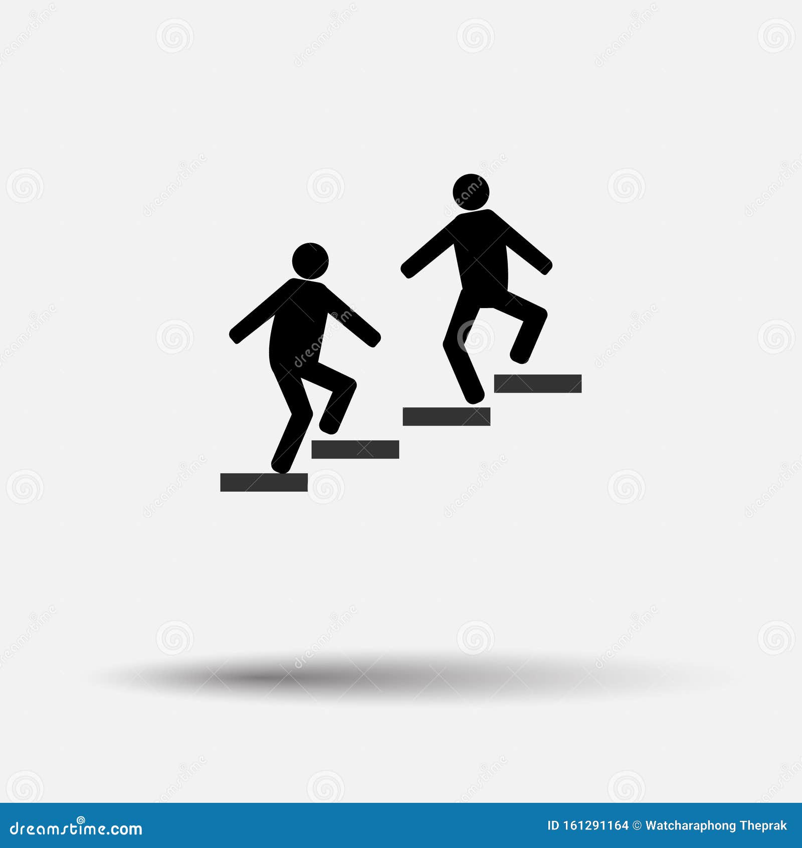 Help the Teammate Go Together Stock Vector - Illustration of people ...