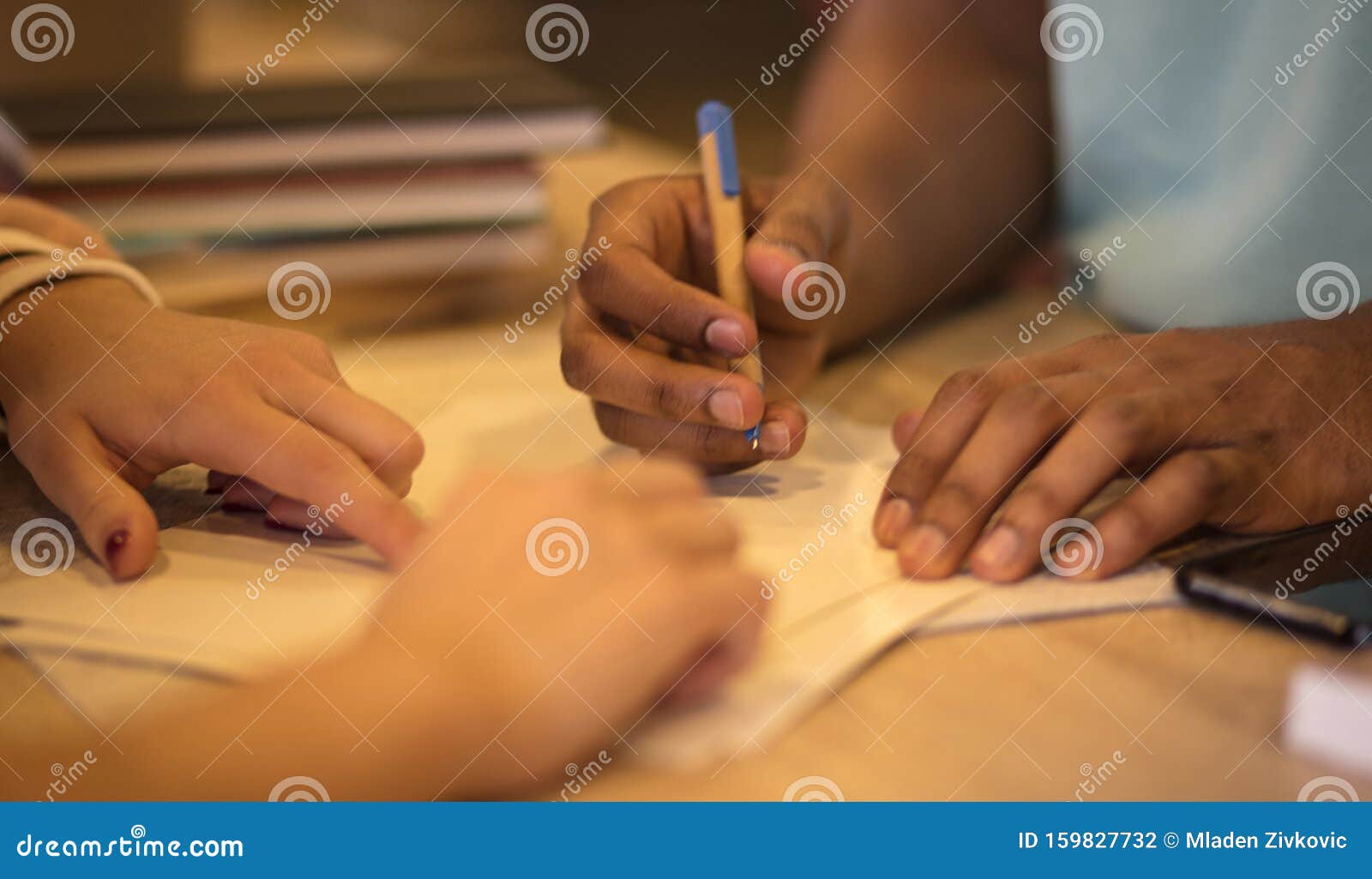 Help is always there stock photo. Image of ethnicity - 159827732