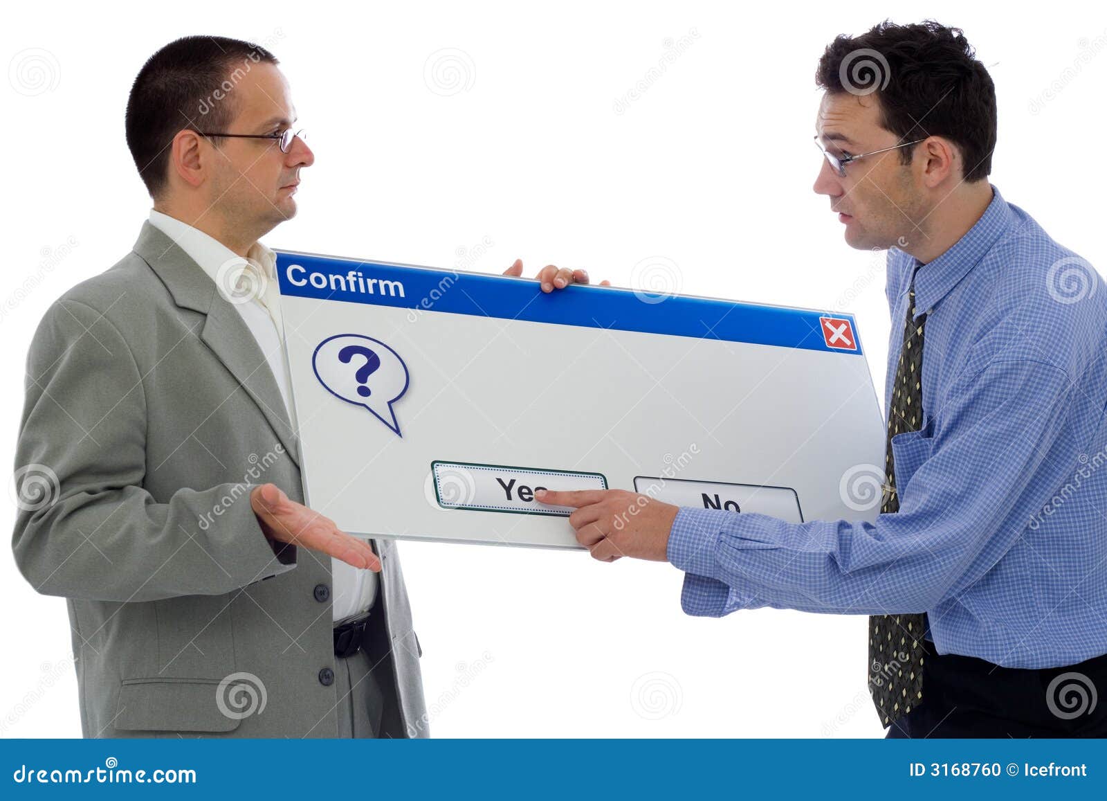 Help to take a decision stock photo. Image of help, isolated - 3168760