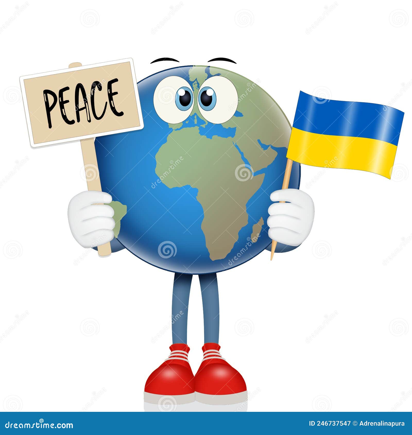 Help Ukraine for the war stock illustration. Illustration of funny ...